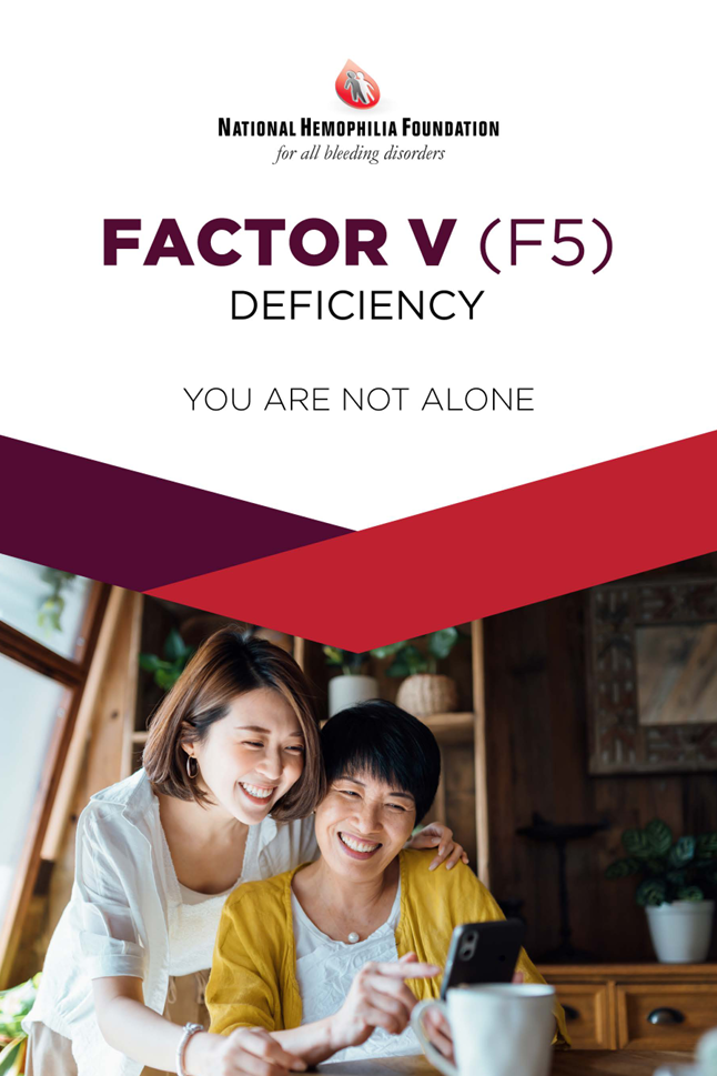 Factor V (F5) Deficiency Booklet | VictoryForWomen